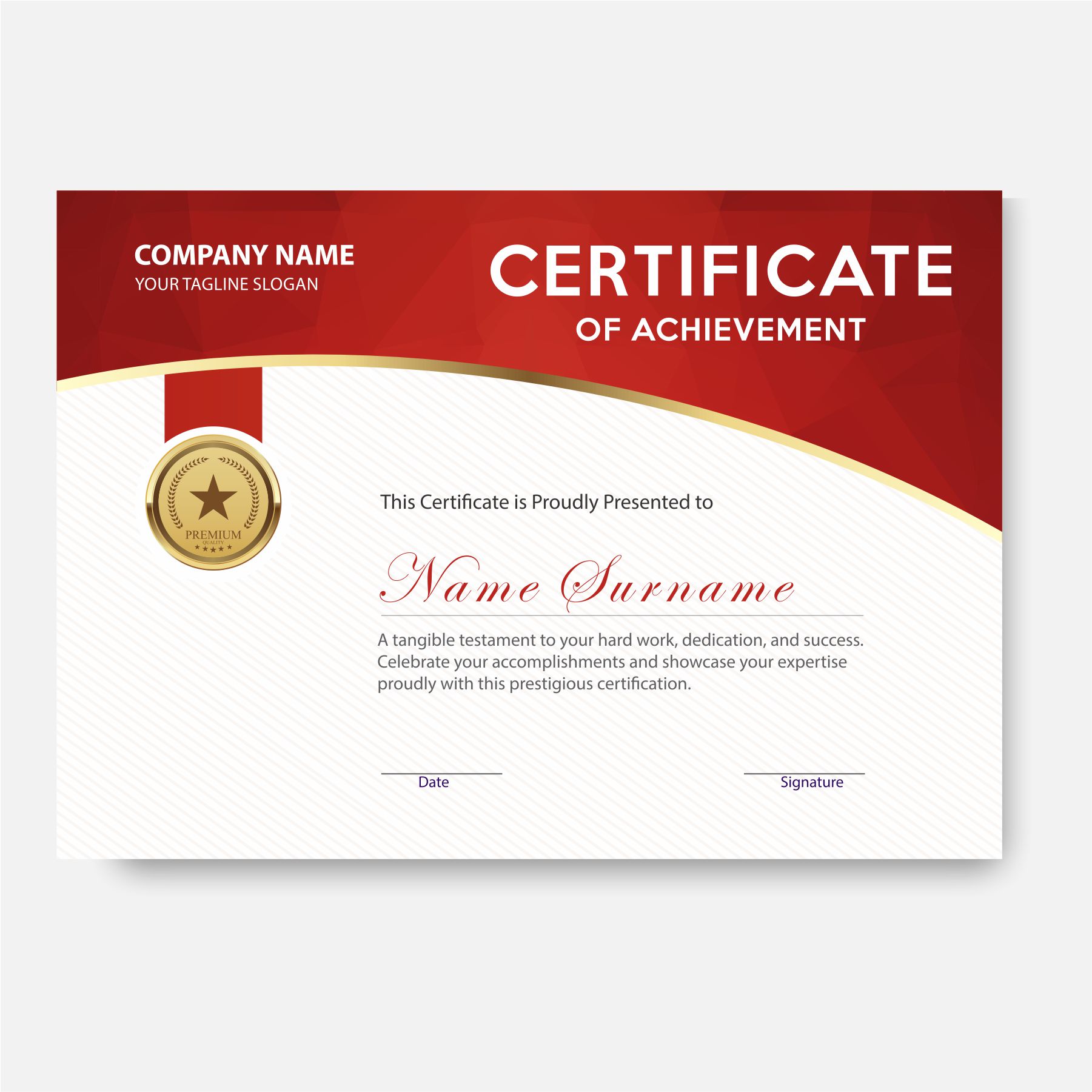 Certificate Design Template Free Download CorelDraw File
