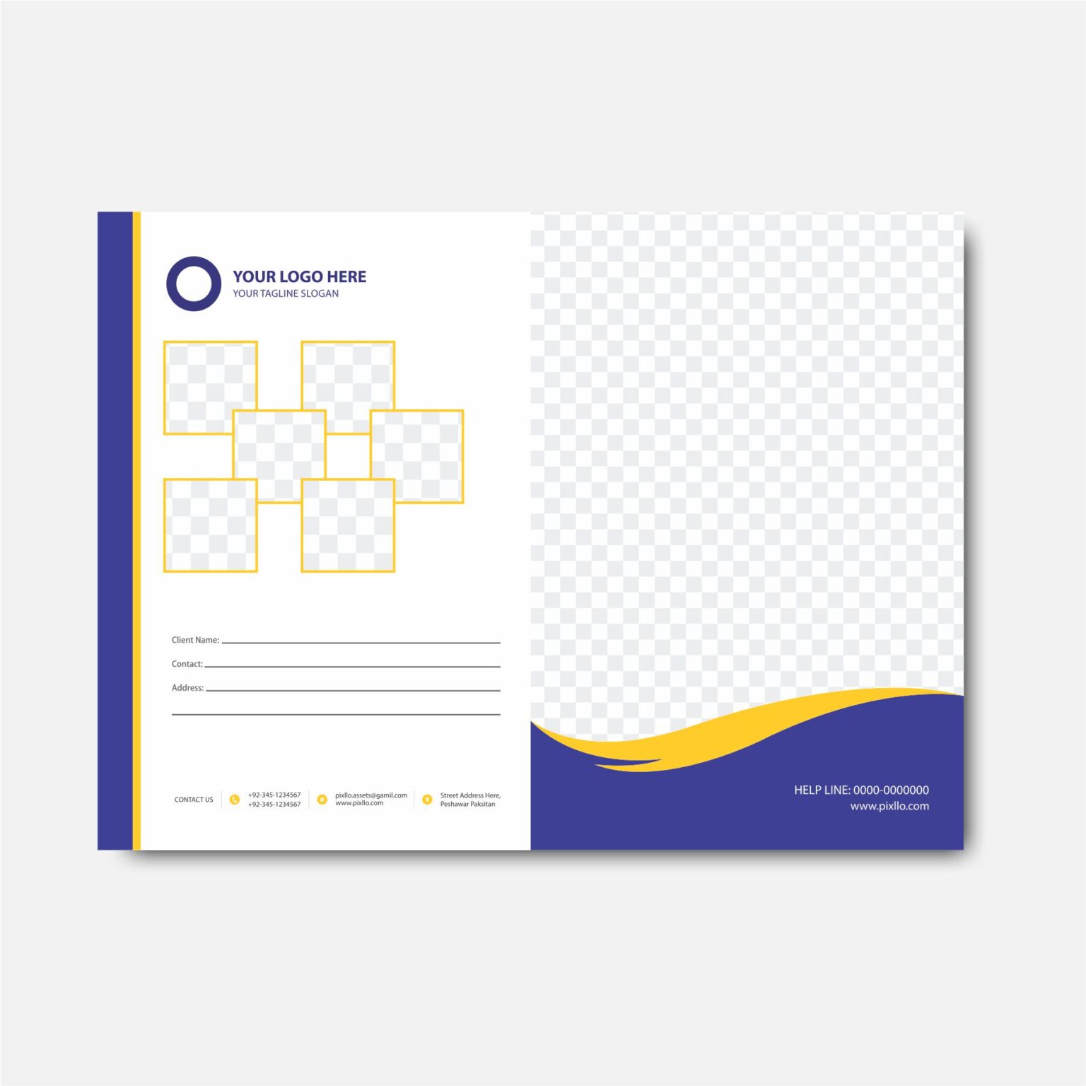 File Cover Design Template Free Download CorelDraw File